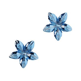 Marni Femme, Accessoires, Bleu, Taille: ONE Size Jewel Button Earring