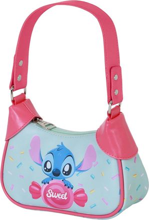 Disney Lilo und Stitch Candy-Fancy Casual Schultertasche, Blau, 21,5 x 14,5 cm