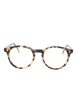 Family Affair Runde Leal Brille in Schildpattoptik - Braun