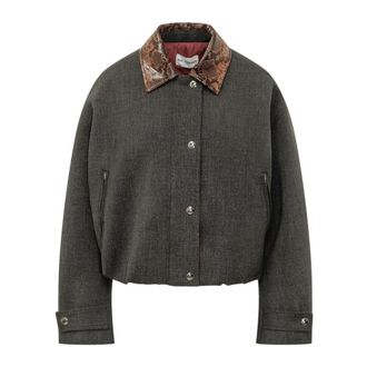 Des_Phemmes Light Jackets - - Jackets - Damen - Grau - XS