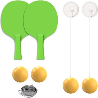 Generico Tischtennis-Tracker-Set, Tischtennistrainer für Kinder, leichtes Pong-Schläger-Set, Sicherheitsspieltrainer für Eltern und Kinder, Trainingswerkzeug