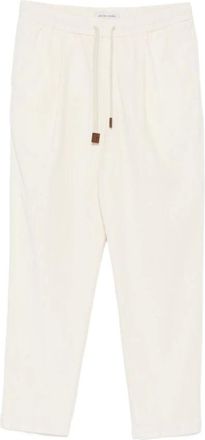 Jacob Cohen Homme, Pantalons, Blanc, Taille: L Pantalon blanc coupe carotte