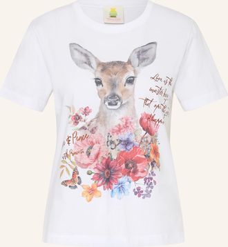 Princess Goes Hollywood Princess Goes Hollywood T-Shirt Mit Schmucksteinen weiss