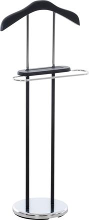 Clp Herrendiener Rodrigo aus Massiv-Holz mit Metallelementen | In 4 Farben erhältich, Farbe:wenge