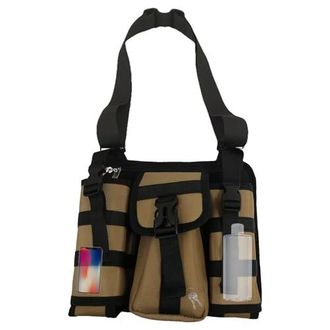 Generico Sac pour bouteille deau - Sac &agrave; dos de sport avec plusieurs poches | Sac &agrave; bandouli&egrave;re Sac pour bouteille deau | Sac de voyage r&eacute;glable pour randonn&eacute;e
