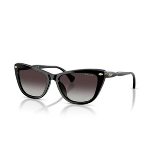 Ralph Lauren Femme, Accessoires, Noir, Taille: 57 MM Cat-Eye Lunettes de soleil