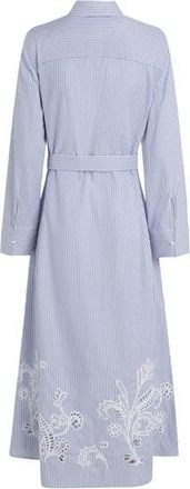Tommy Hilfiger Robe chemise midi ray&eacute;