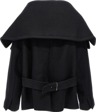 Jacquemus Le Caban Caruso Coat - Black