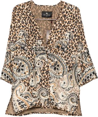 Etro Veste en soie Etro Kesa