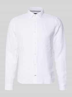 Joop Causal Fit Leinenhemd mit Kentkragen Modell Mike