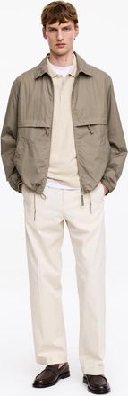Arket Windbreaker Aus Nylon -Beige