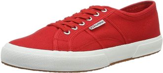Superga 2750 Cotu Classic, Unisex-Erwachsene Sneaker, Rot (red-white), 44 EU (9.5 UK)
