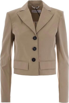 Patrizia Pepe Femme, Vestes, Beige, Taille: 42 FR Blazers