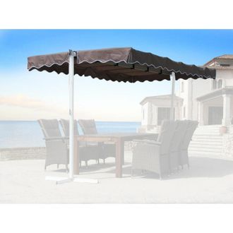 Quick-Star Ersatzdach Standmarkise Dubai 375 x 225 cm Markise Taupe / Beigegrau RAL 7006