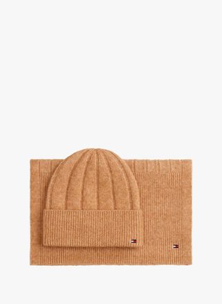 Tommy Hilfiger Ensemble &eacute;charpe et bonnet c&ocirc;tel&eacute;s