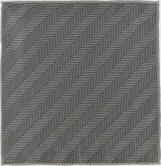Brunello Cucinelli Pochette de costume en pure soie &agrave; motif chevron