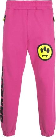 Barrow Barrow, Homme, Pantalons, Rose, Taille: XS Pantalons de surv&ecirc;tement