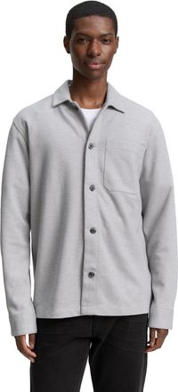 Tom Tailor Herren 1047358 Hemd, 38765-Cement Grey Twill, M