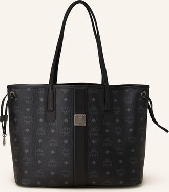 MCM Mcm Shopper Liz Medium Zum Wenden Mit Pouch schwarz
