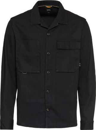 Camel Active Cotton Overshirt - - Jackets - Herren - Blau - 2XL