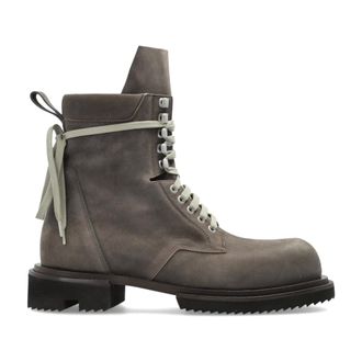 Rick Owens Homme, Chaussures, Gris, Taille: 45 EU Low Army Gabe Bottes &agrave; cheville
