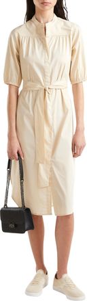 Benetton Damen Vestito 44kxdv07l Kleid, beige, XL