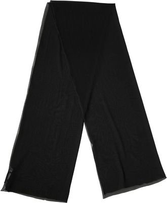 Dolce & Gabbana Femme, Accessoires, Noir, Taille: ONE Size &Eacute;charpe Ch&acirc;le &Eacute;tole en Soie pour le Cou