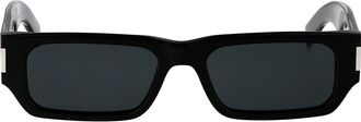 Saint Laurent Lunettes De Soleil - Noir