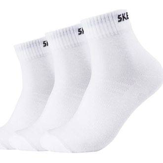 Skechers 3PPK Unisex Mesh Ventilation Quarter Socks