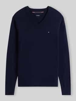 Tommy Hilfiger Regular Fit Pullover aus Baumwoll-Kaschmir-Mix