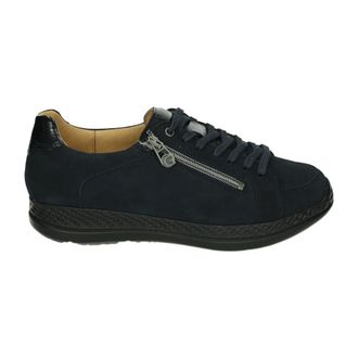 Ganter Blaue Ledersportliche flache Schuhe - - Shoes - Damen - Blau - 40 1/2 EU
