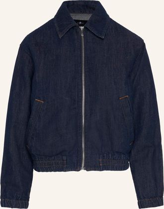 7 For All Mankind Bomber Jacket blau