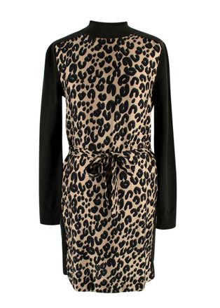 Louis Vuitton green/Leo print turtleneck Size XS