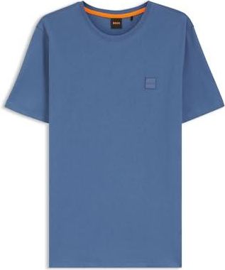 BOSS Hommes Tales T-Shirt en Jersey de Coton avec Patch logot&eacute;