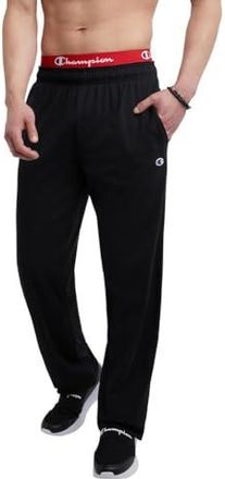 Champion Pantalon de jogging l ger en coton pour homme, 78,7 91,4 cm (grand et grand), Logo C noir, 4XL grand