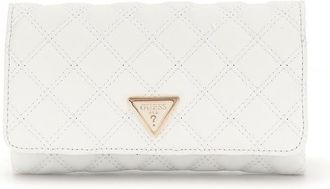 Guess Giully Mini Xbody Flap Organizer White