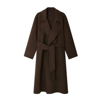 SOEUR Soeur, Femme, Manteaux, Brun, Taille: 42 FR Manteau en Laine M&eacute;lang&eacute;e Harvard Marron