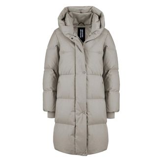 Bomboogie Long Padded Down Jacket - Femme - Manteaux - Gris - Taille: 40 FR