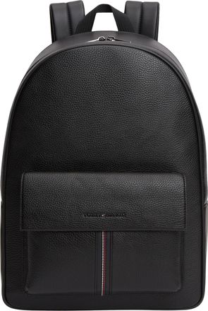 Tommy Hilfiger Herren Th Central Backpack Am0am14165 Rucksack, Black (Black)