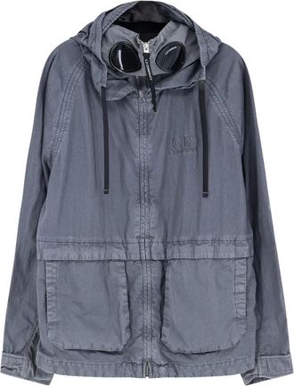 C.P. Company C.p. Company, Homme, Vestes, Gris, Taille: XL Veste Explorer 50 Fili Wax