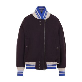 Dries Van Noten Valdi Bomber Jacket - - Jackets - Damen - Lila - XS