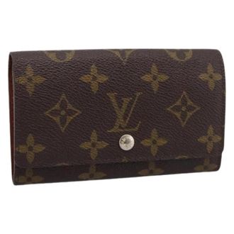 Louis Vuitton Pre-owned Canvas Wallet - - Pre-owned - Damen - Braun - ONE SIZE