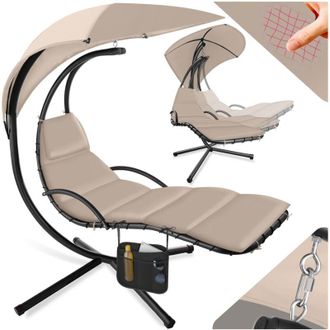 TecTake Tectake - Fauteuil suspendu pare-soleil avec protection uv
