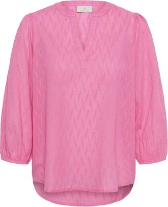 Kaffe Femme, Blouses et Chemises, Rose, Taille: 36 FR KAcarna Top