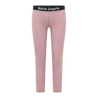 Palm Angels Classic Logo Sport Leggings - - Sport - Damen - Rosa - S