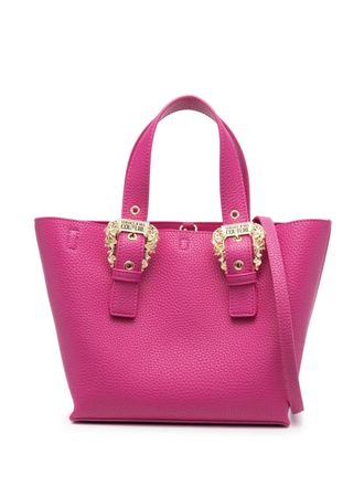 Versace Jeans Couture Handtasche mit Logo - Rosa