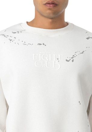 Red Bridge Sweatshirt by Spruce Oversized mit Print Rundhals Streetwear