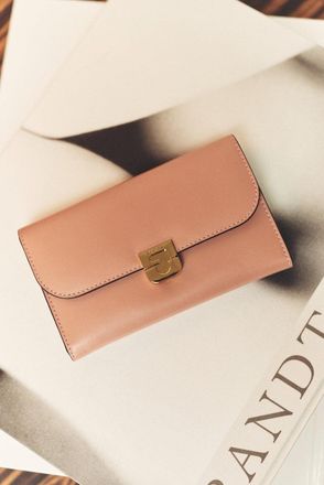 Gerard Darel Portefeuille en cuir - WALLET - Nude