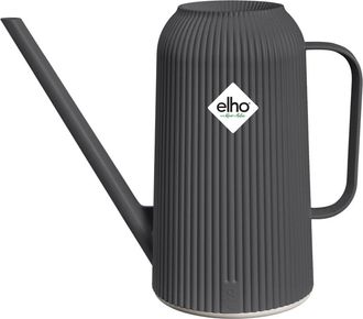 ELHO Elho Vibes Fold Gie&szlig;kanne 1.7ltr - Gie&szlig;kanne f&uuml;r Zimmerpflanzen - 100% recyceltes Plastik - L25.2 x B7.4 X H21 - Schwarz/Anthrazit