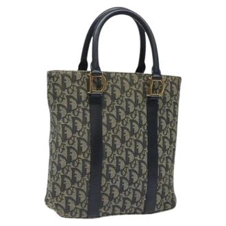 Dior Pre-owned Trotter Canvas Handtasche - - Pre-owned - Damen - Blau - ONE SIZE